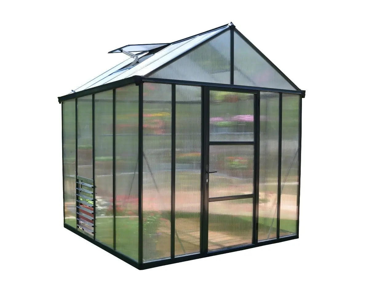 Glory® 8 ft. x 8 ft. Greenhouse with 10mm TwinWall Glazing | Palram-Ca ...